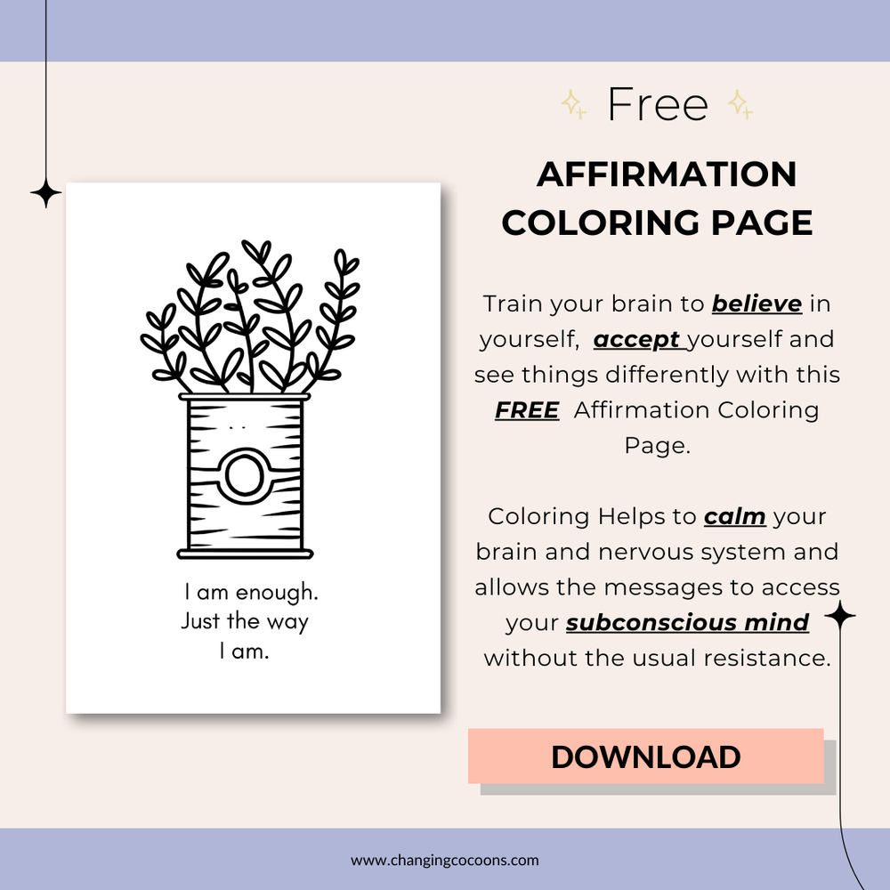 A Fun + Creative Way To Change Your Mindset - Free Printable — Changing ...