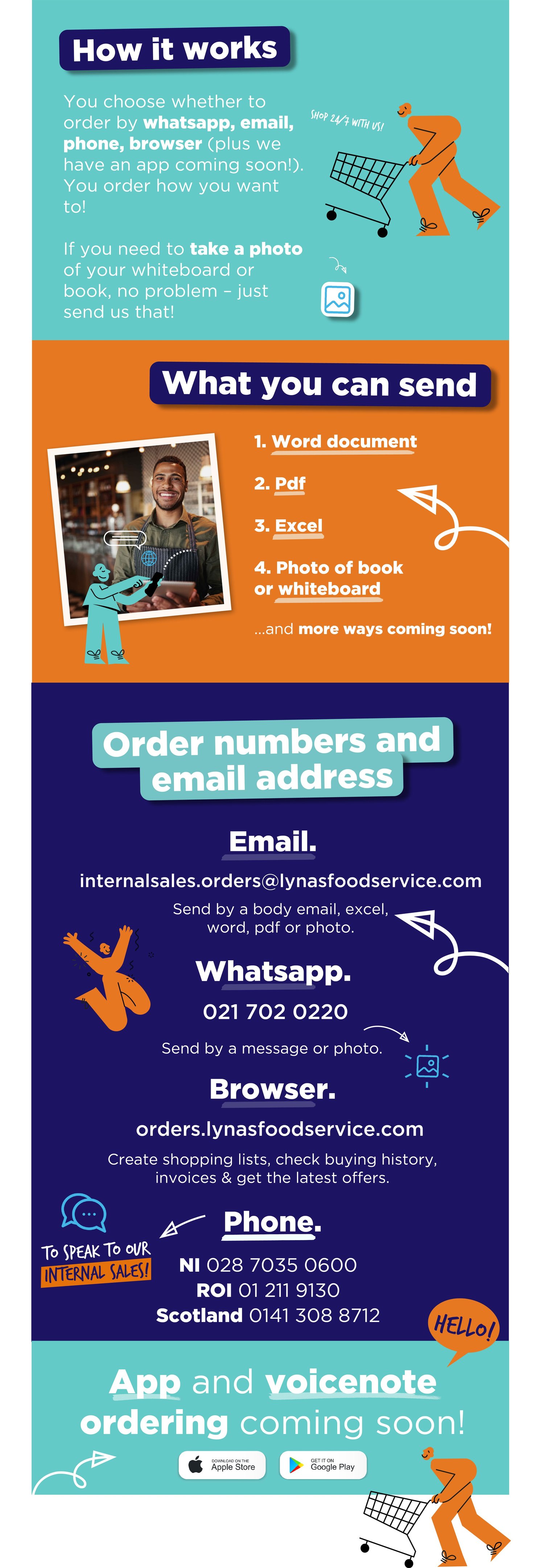 Order Your Way — Lynas Foodservice