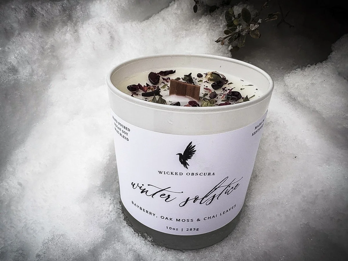 Wicked Obscura Mystical Soy Candles with Wood Wicks — Wicked Obscura ...
