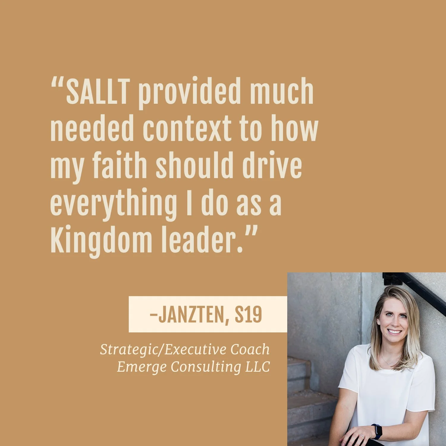 SALLT Salt and Light Leadership Training