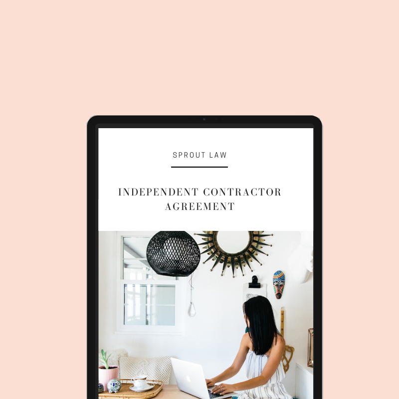 Sprout Law® — Contract Templates | Small Business Attorney Near Me