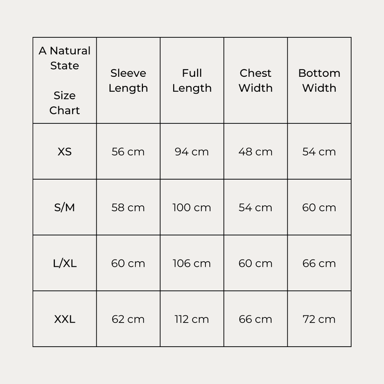 Find The Right Size — TOGETHER TEXTILES