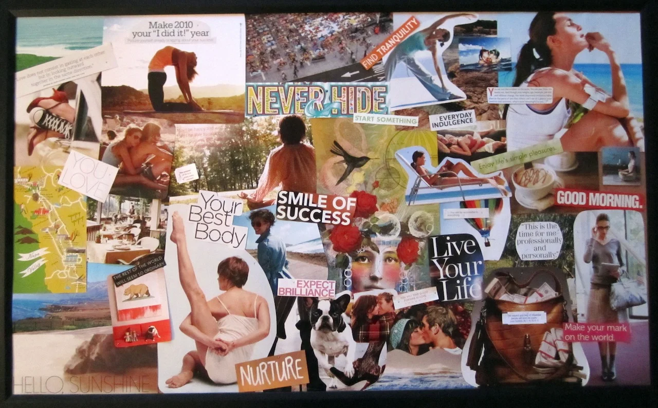 Vision Boarding with Intuition — Kaileen Elise Sues