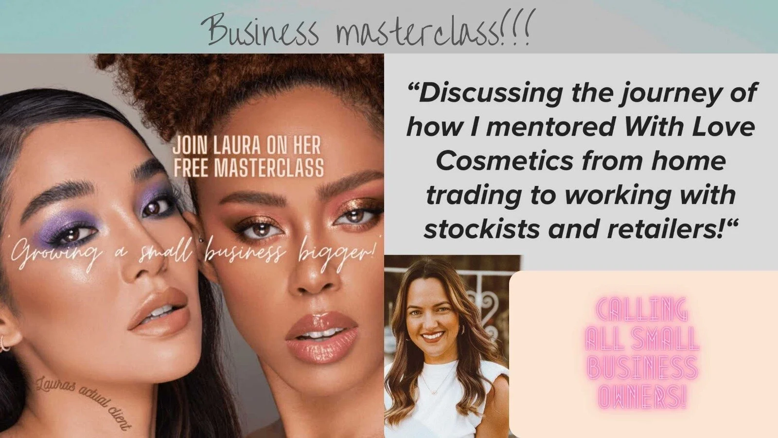 Laura Belcher - Your business mentor and photographer