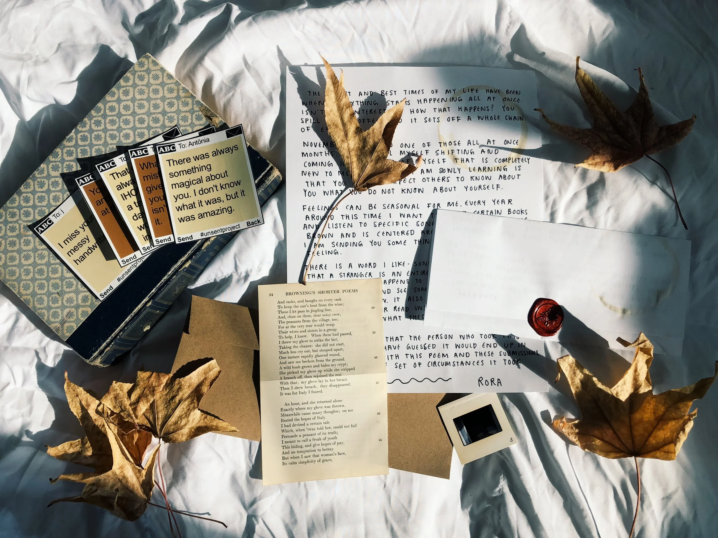 Unsent Project Subscription — Rora Blue