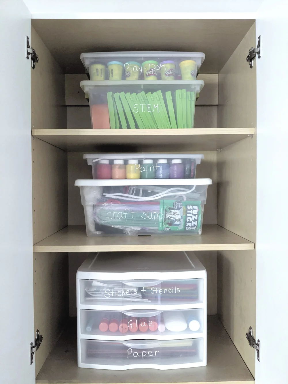 Organizing Art and Craft Supplies — The Spruced Home
