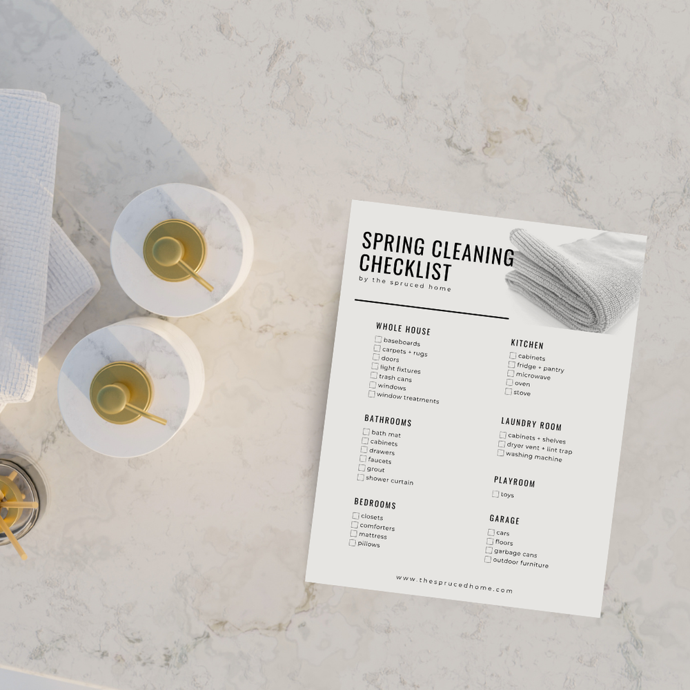 Spring Cleaning Checklist — The Spruced Home