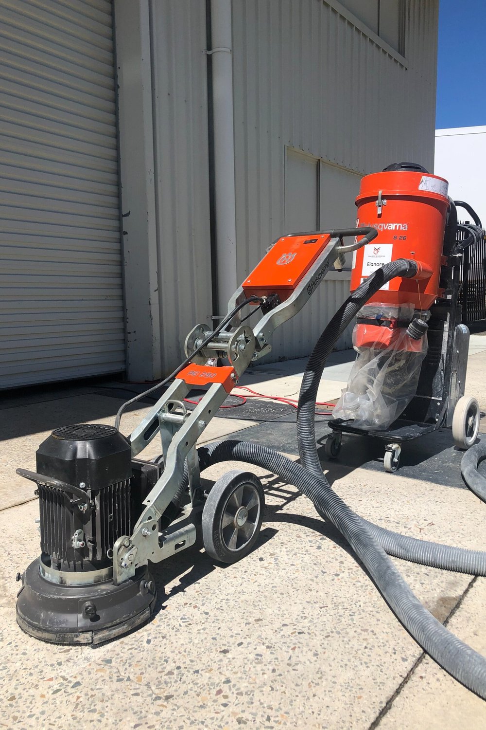 Concrete Grinder Hire — CONFLOR- (07) 5451 0856