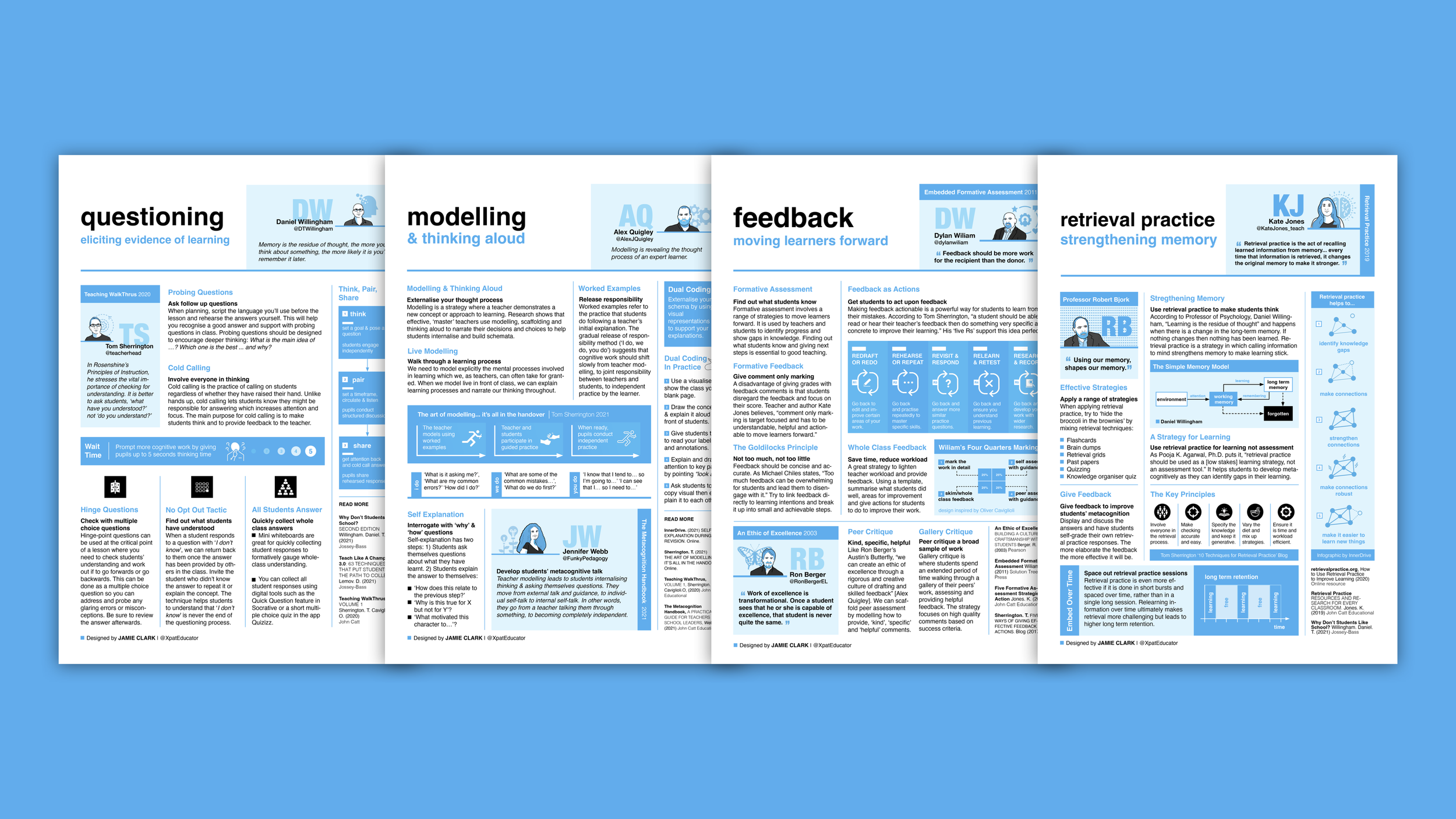One Pagers Refresh! — Jamie Clark Educational