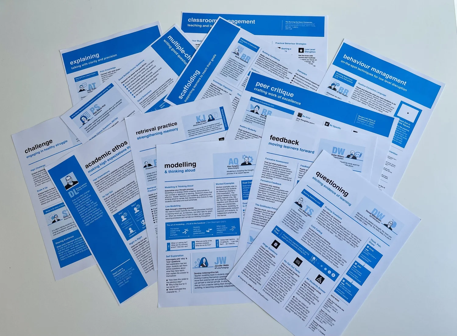 One Pagers Refresh! — Jamie Clark Educational