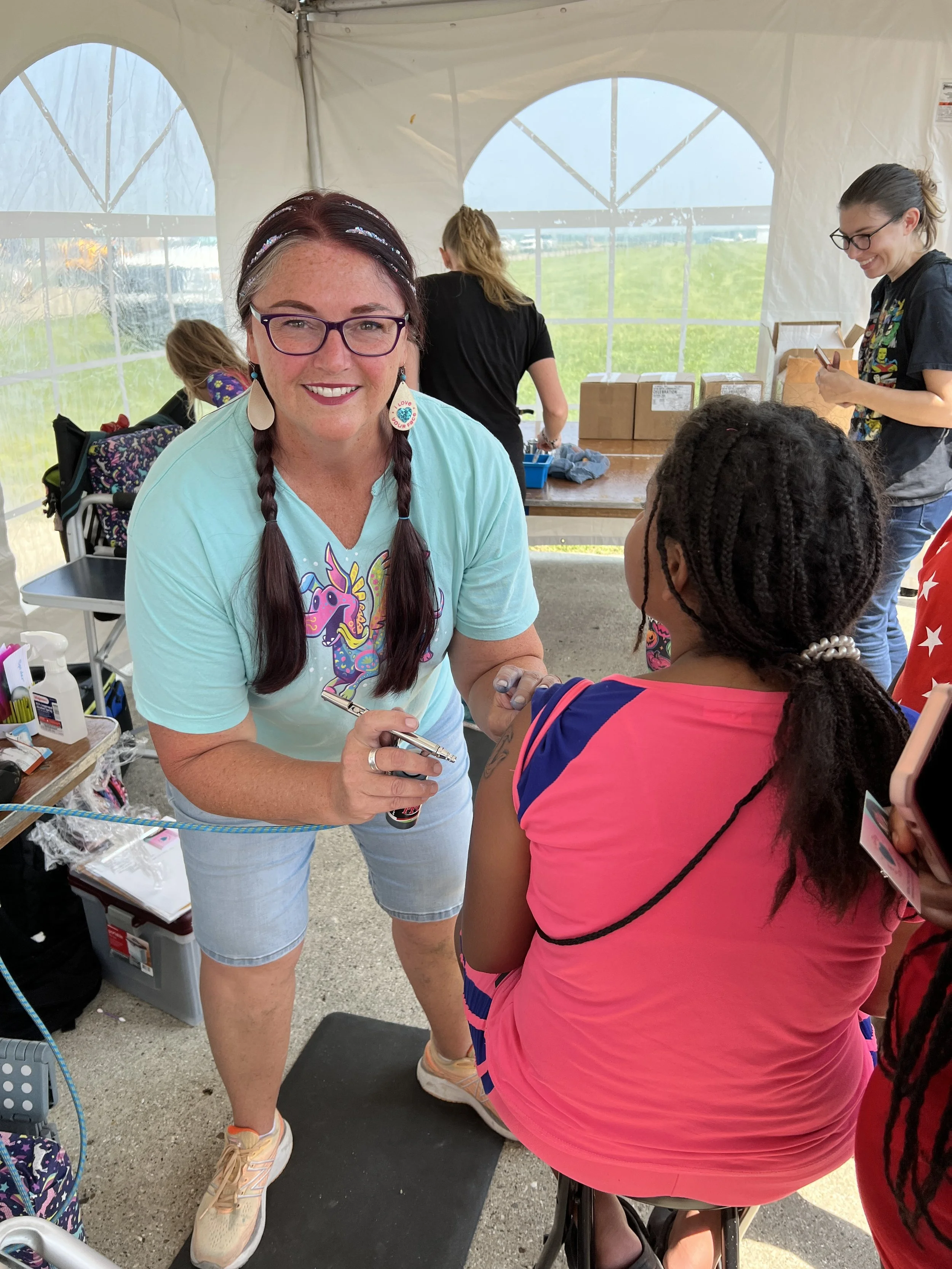 Corporate and Community Event Face Painting and Balloon Animals — I Love Your Face: Family ...