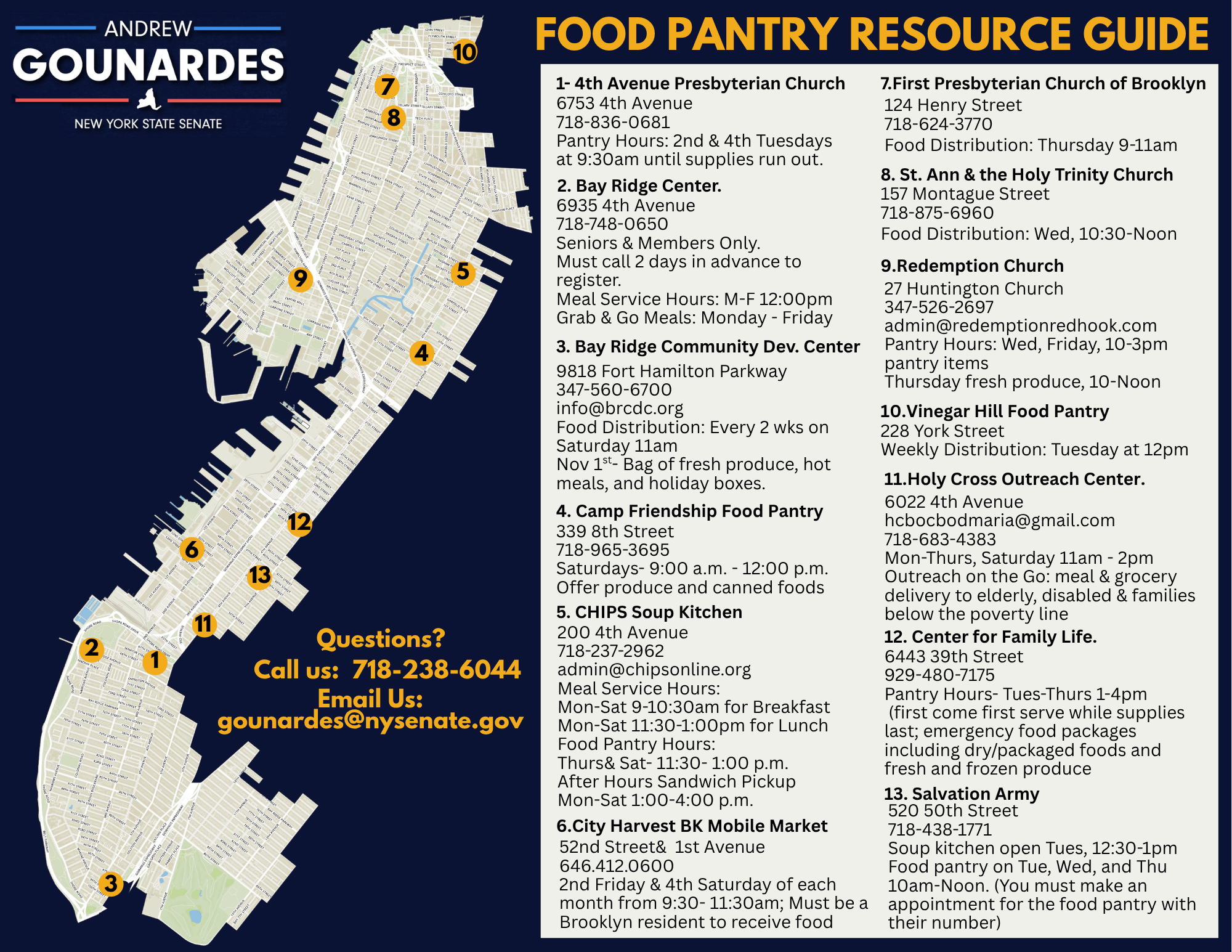 SNAP Resources — Senator Gounardes' Community Portal