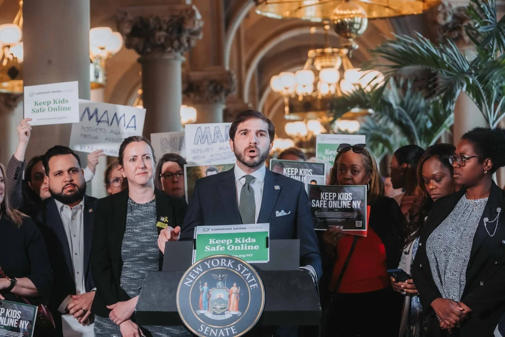 Sen. Gounardes & AM Rozic’s Bill to Require Warning Labels on Social ...