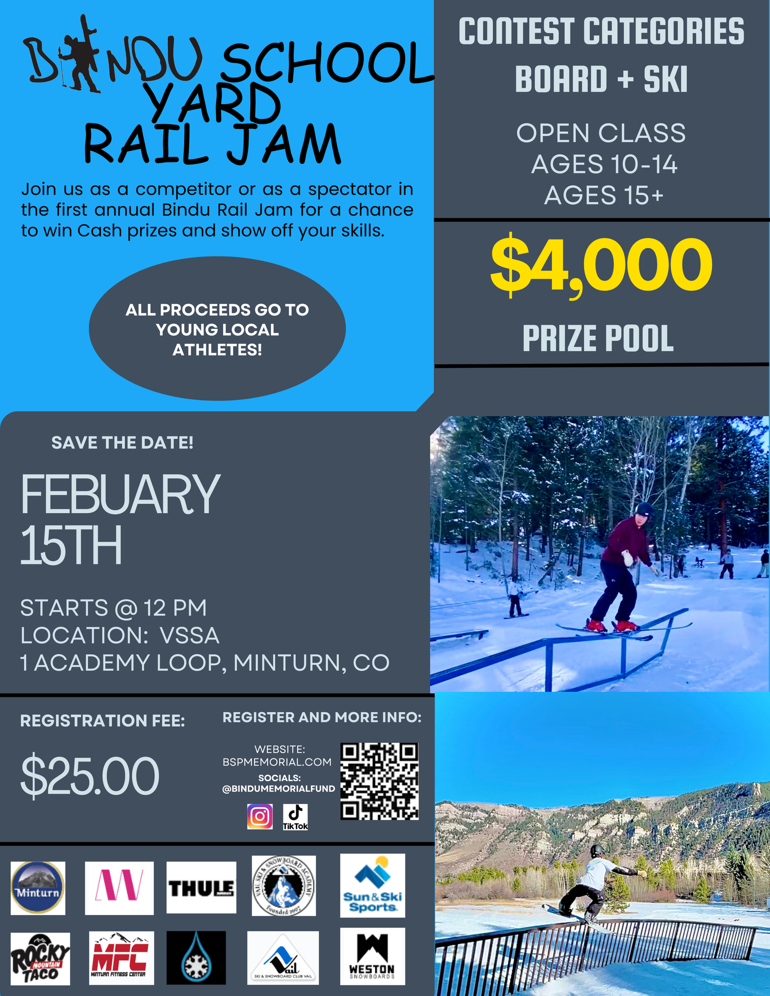 Rail Jam | Join the Excitement – Register Today — Bindu Sky Memorial Fund