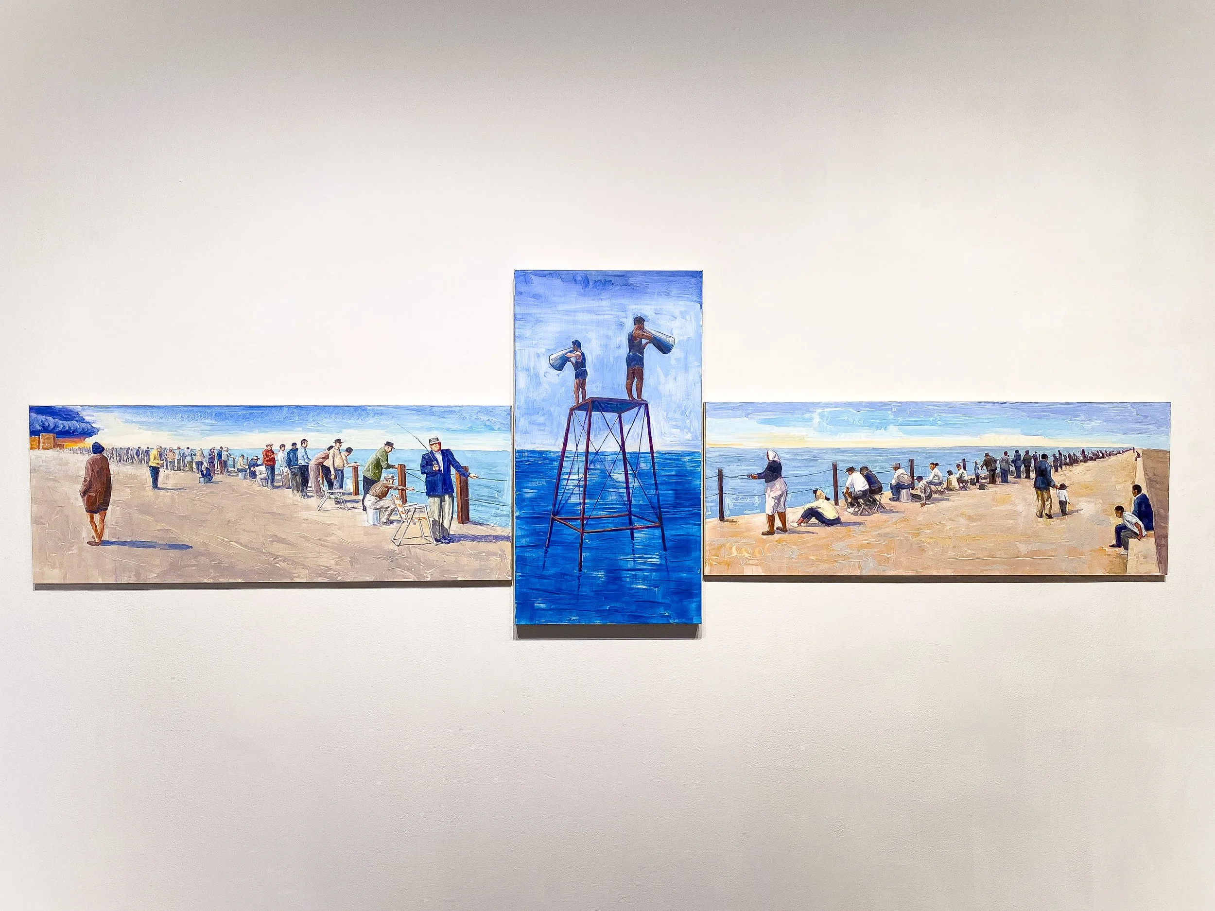 David King - Same Lake Same Fish — HEDGE GALLERY