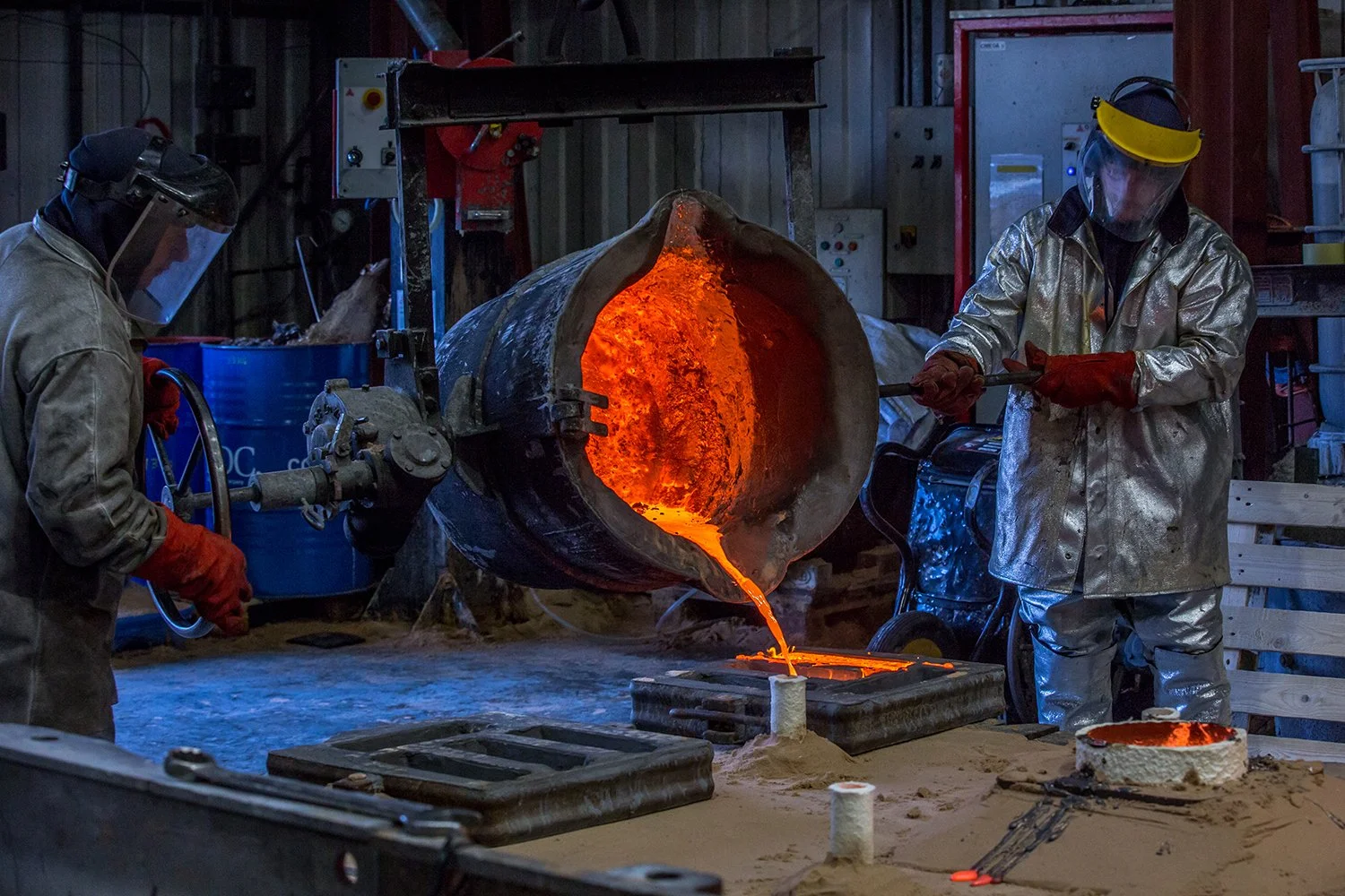 Bronze Casting — Morris Singer Foundry
