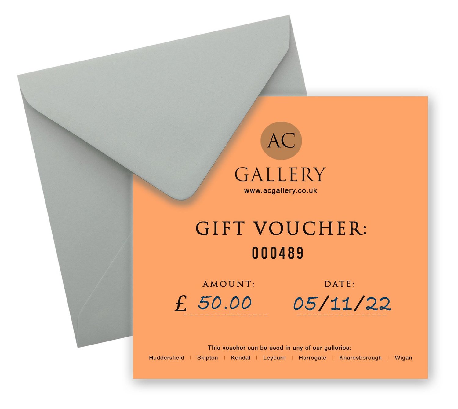 Gift Vouchers — AC Gallery
