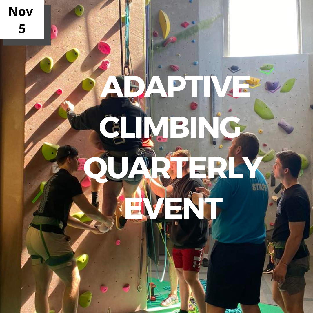 Adaptive Climbing — Roca Climbing & Fitness