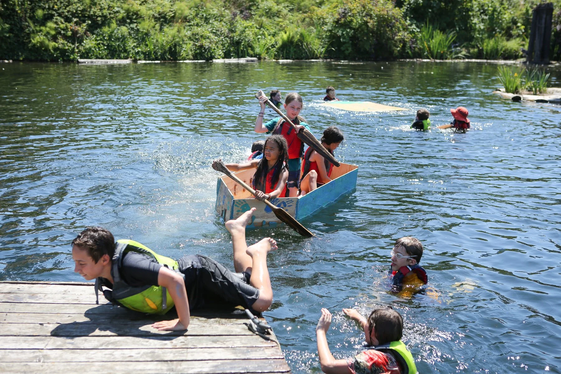 Youth Programs & Camps — The Center for Wooden Boats