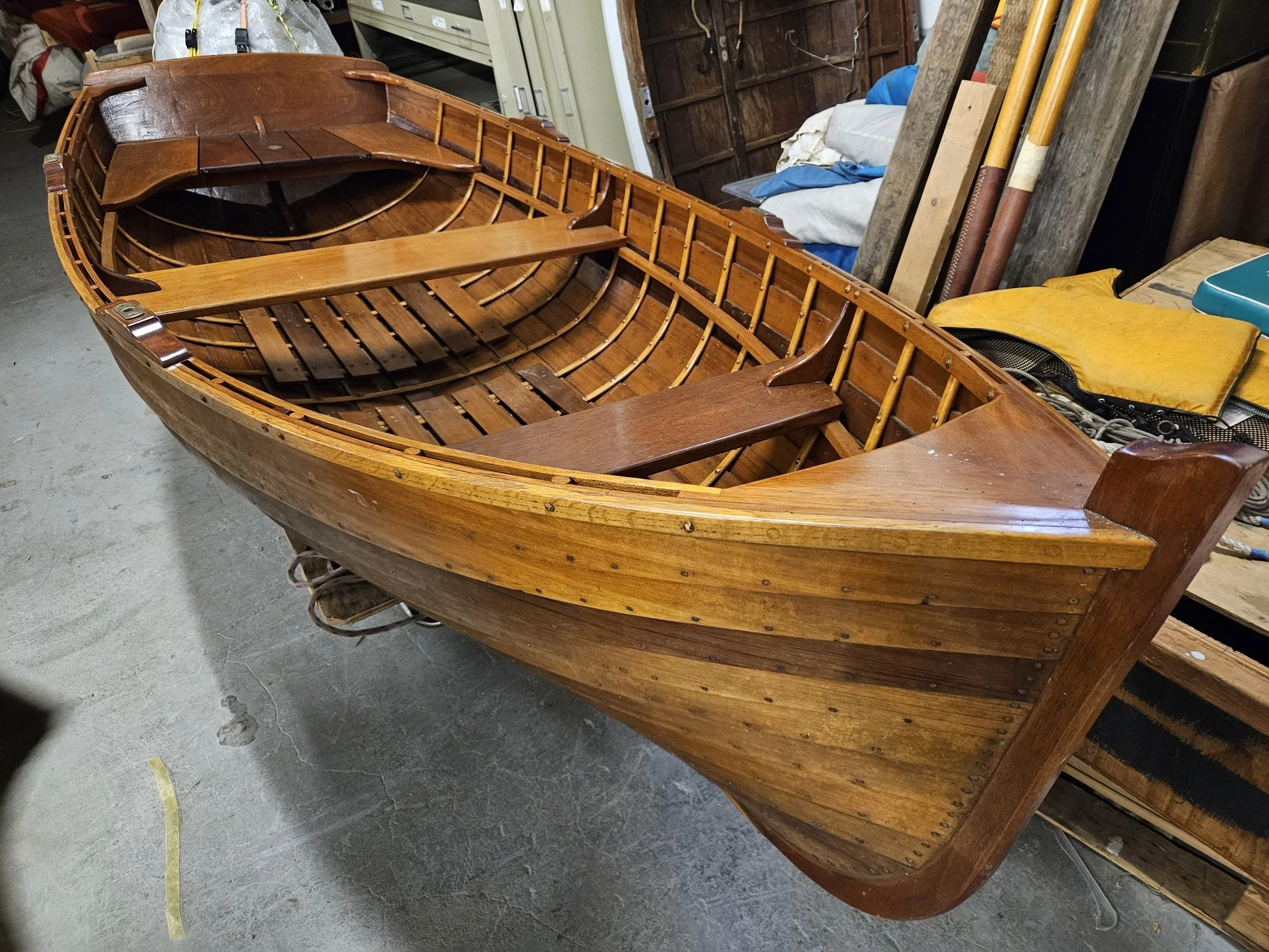 Small Wood Boat