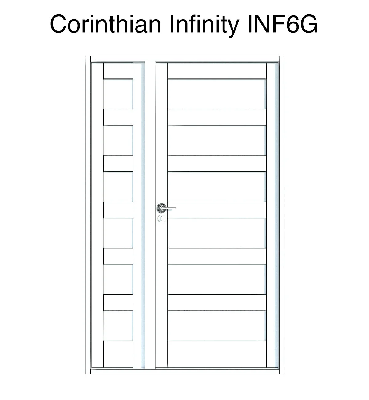 3D Models – Corinthian Doors Infinity Range | James Vella