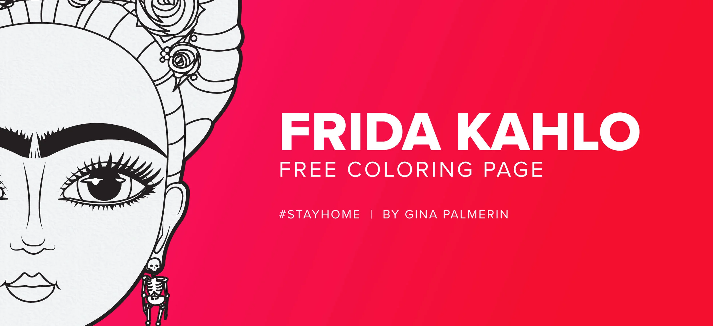 Frida Coloring Pages