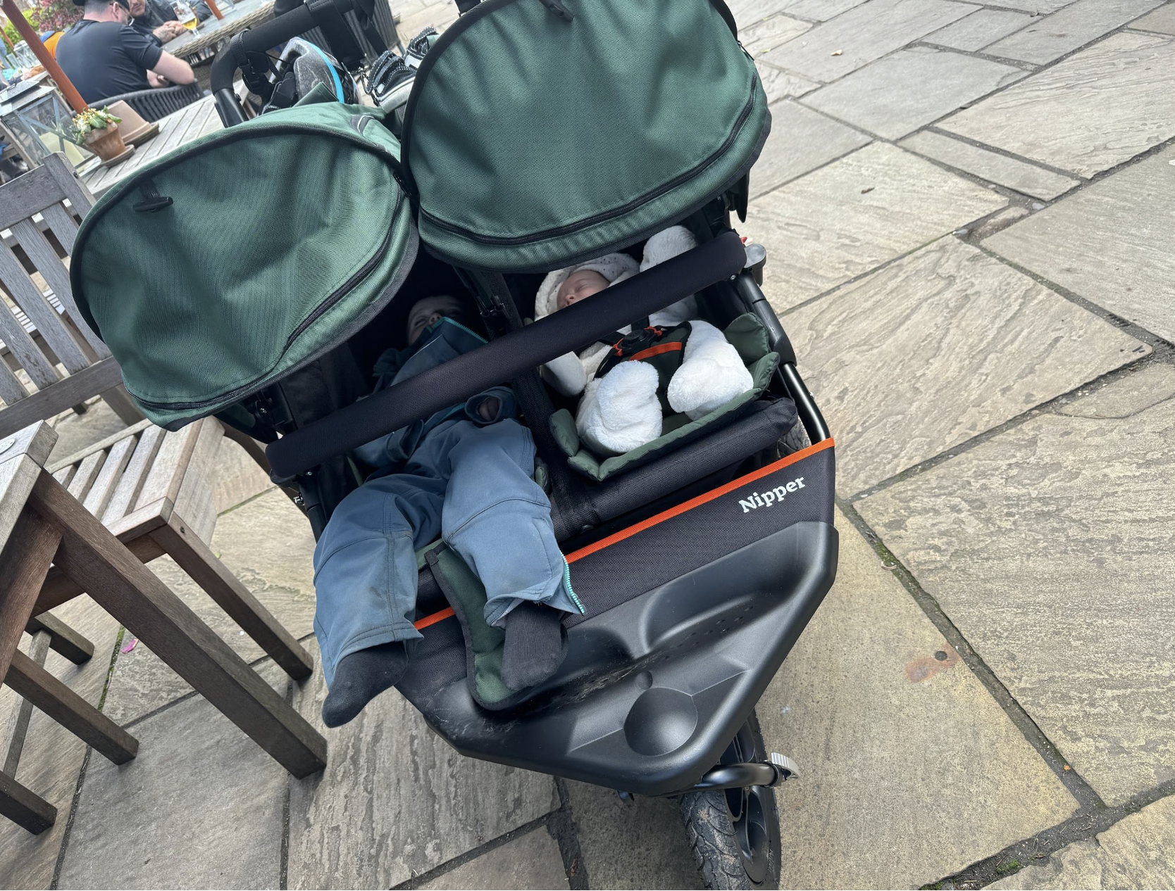 Out’n’About Nipper V5 Double off road pushchair review — Blaze Trails CIC