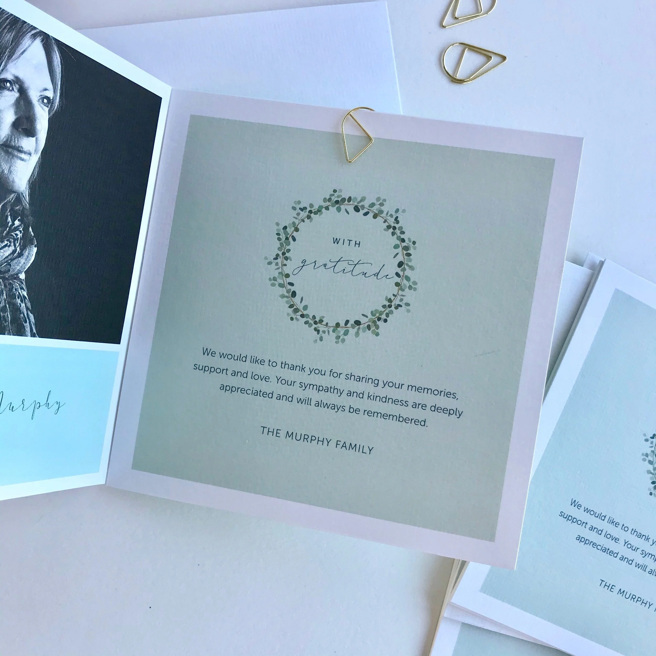 Personalised Memorial Cards | Remember Me Cards | Wexford | Dublin ...