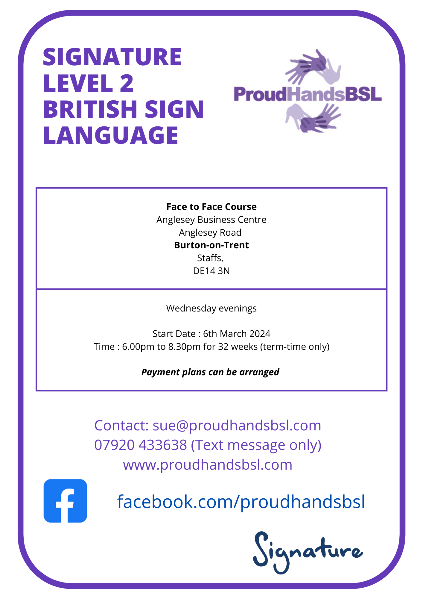 Proud Hands BSL