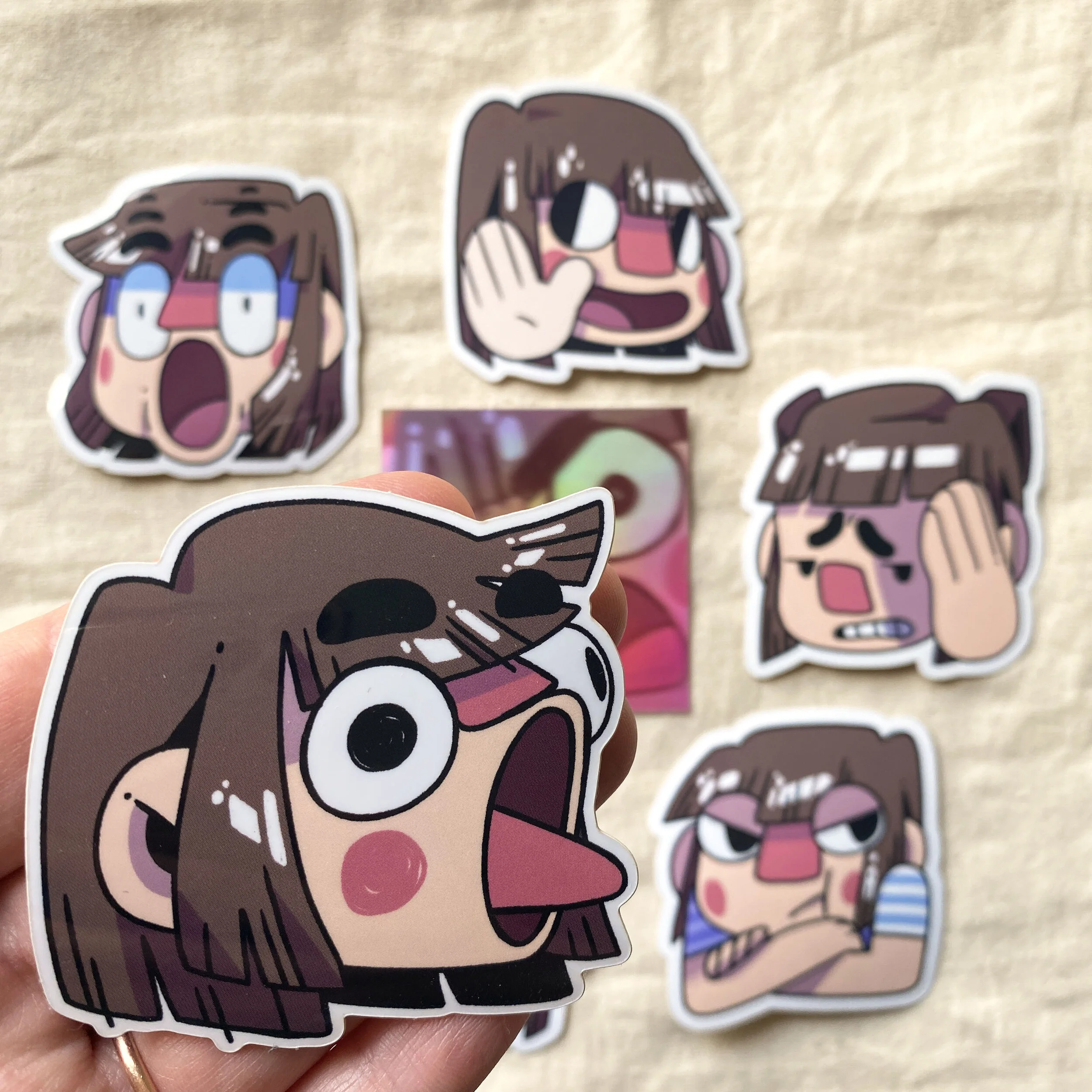 Pick 4 - Twitch Emote Stickers — Kasey Golden