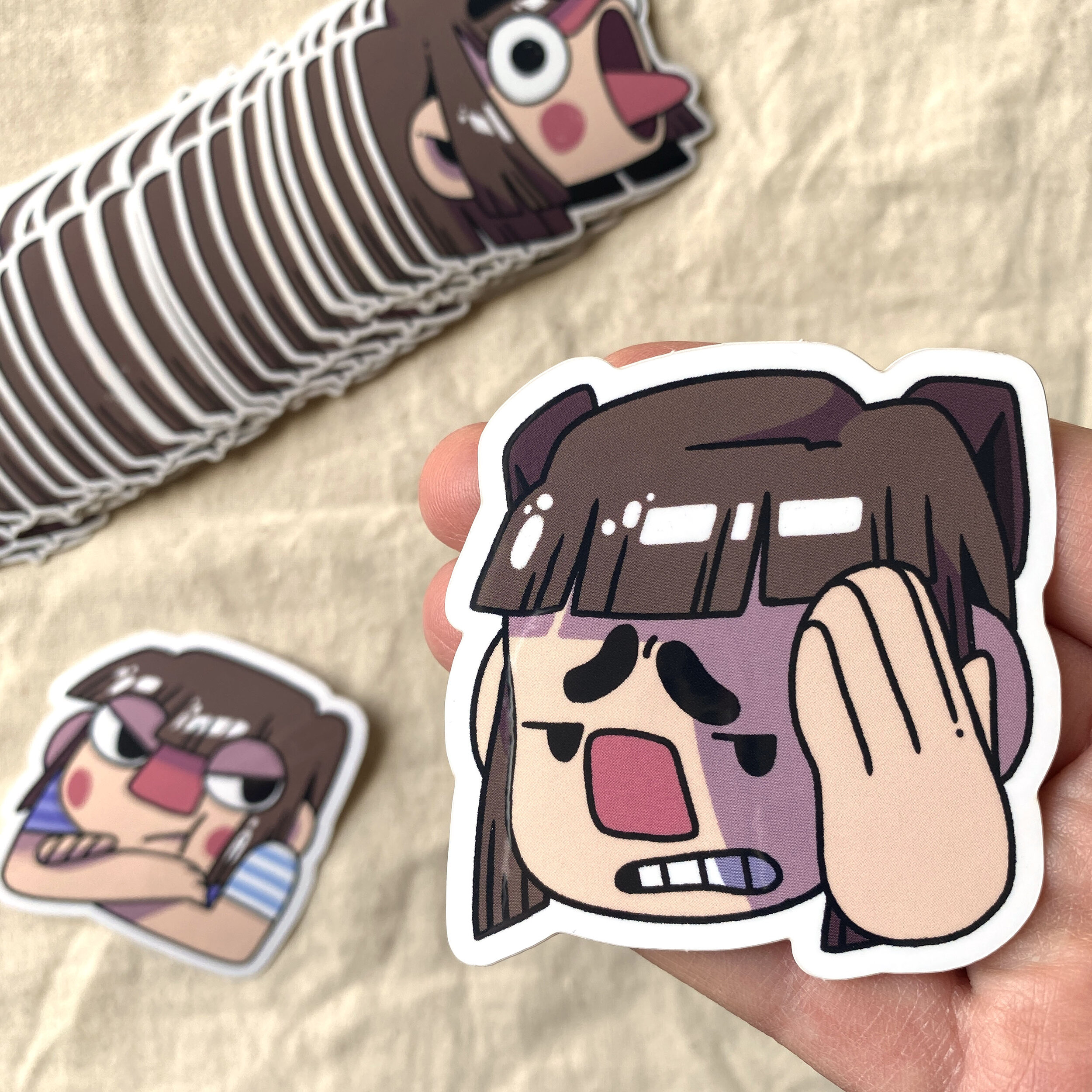 Pick 4 - Twitch Emote Stickers — Kasey Golden