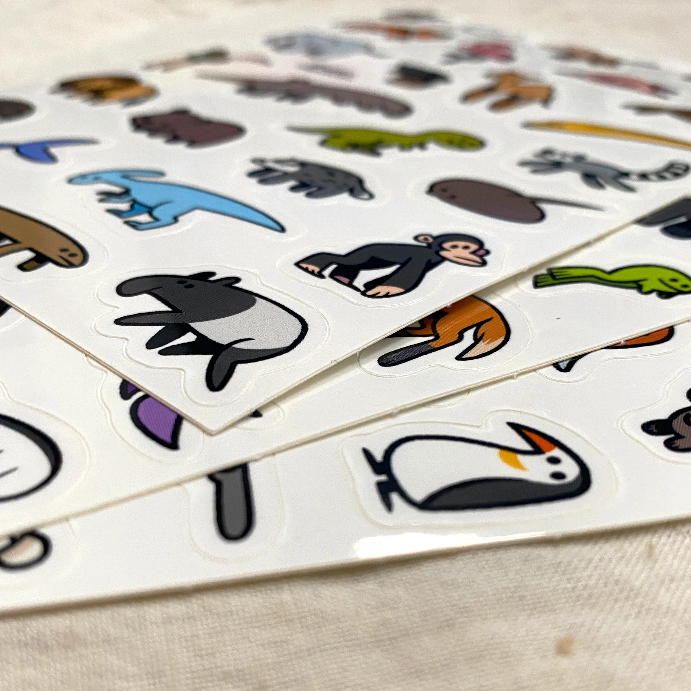 Animal Doodles - Sticker Sheets — Kasey Golden