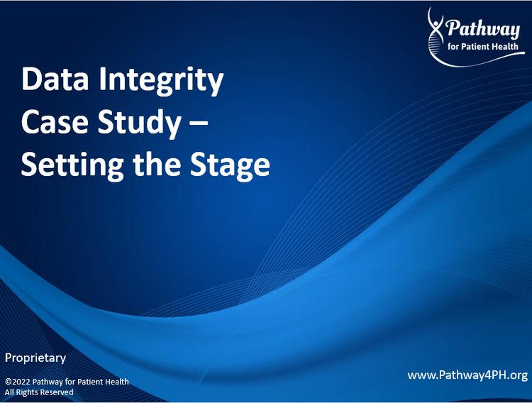 Badge: Data Integrity for Industry — Pathway for Patient Health