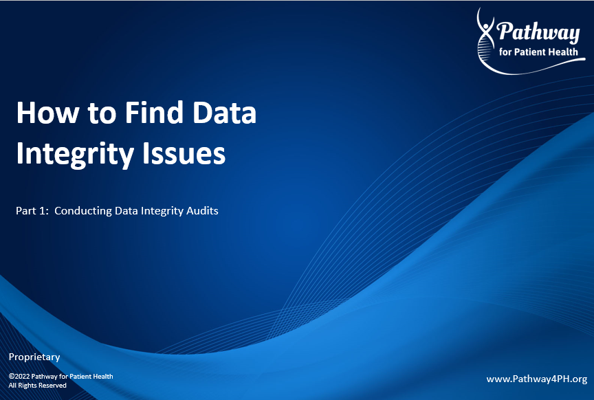 Badge: Data Integrity for Industry — Pathway for Patient Health