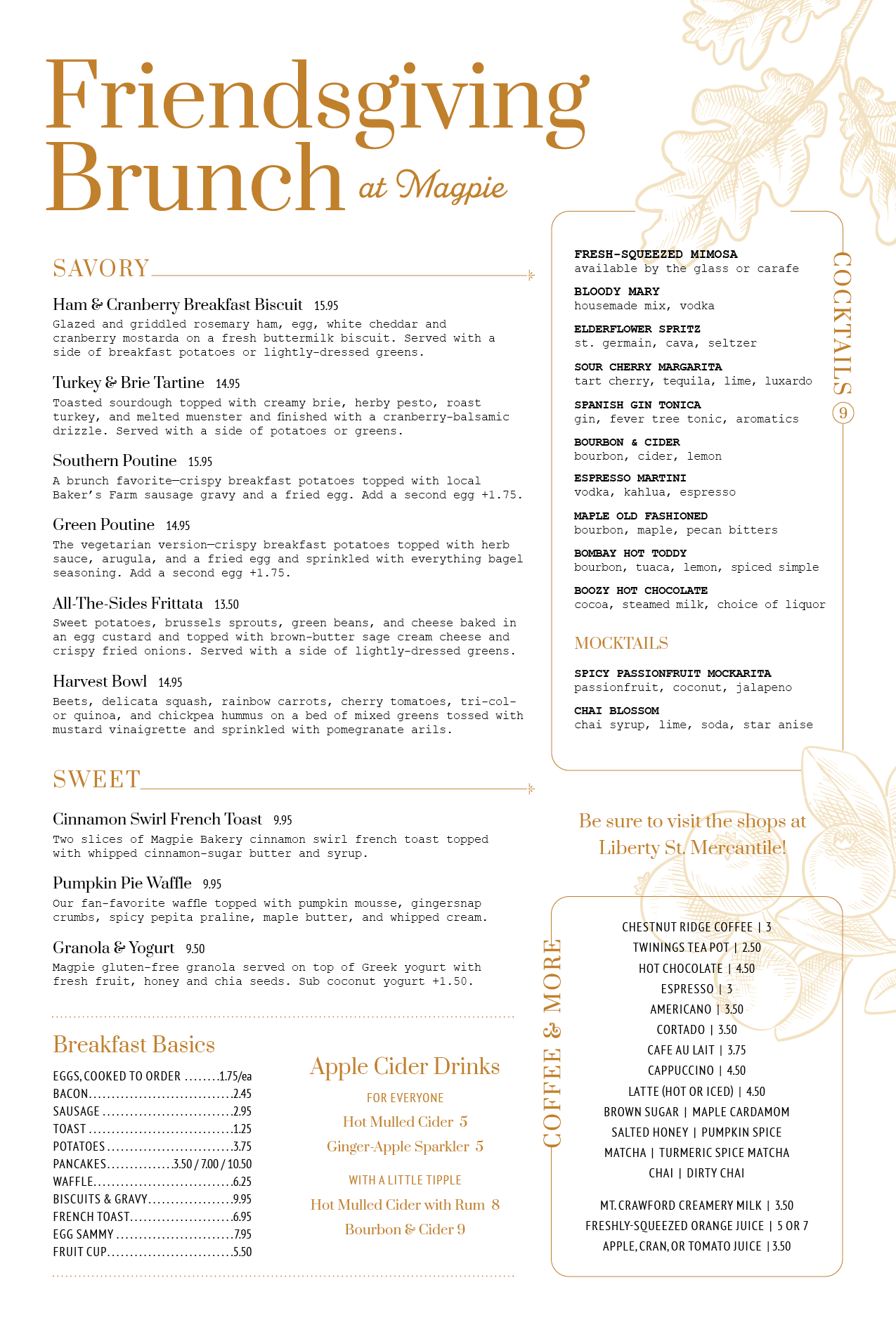 Weekend Brunch — Magpie Diner