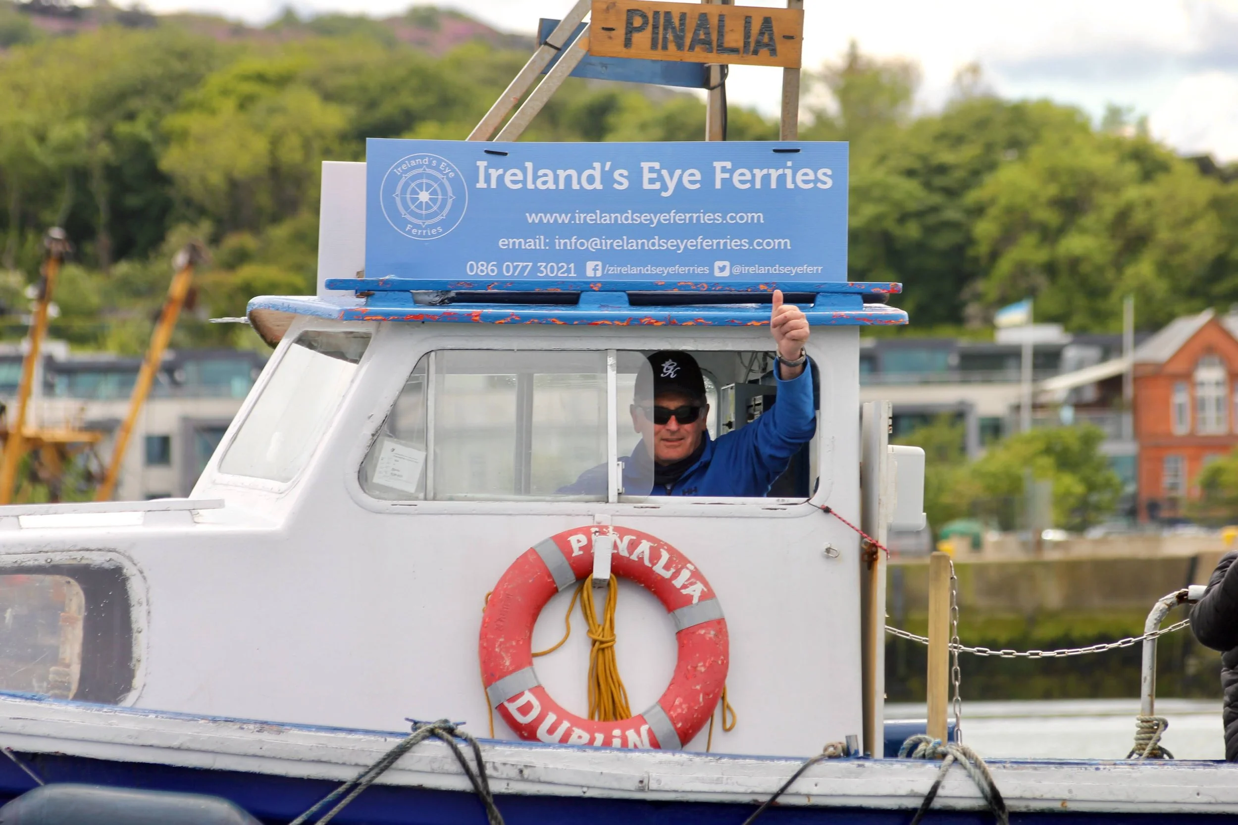 Dublin Coastal Boat Trip with Irelands Eye Ferries