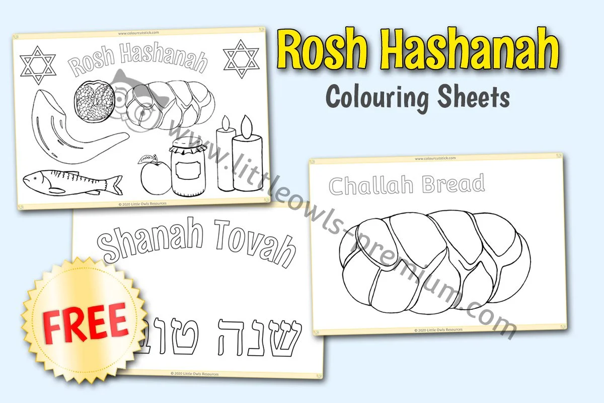 'Rosh Hashanah' Early Years (EYFS/Preschool) activities & ideas (FREE ...