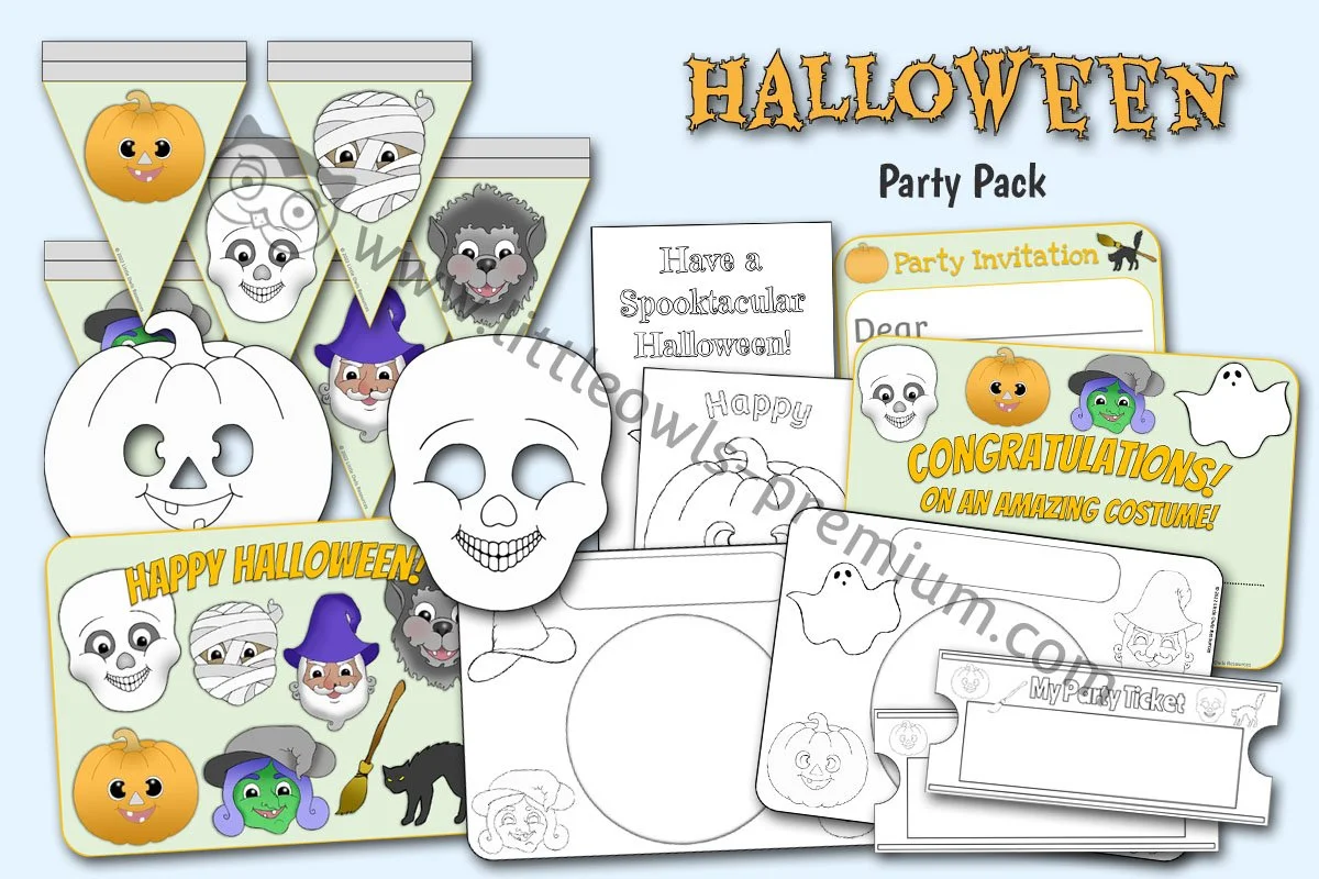 FREE and PREMIUM 'Halloween' Early Years (EYFS) Editable printable ...
