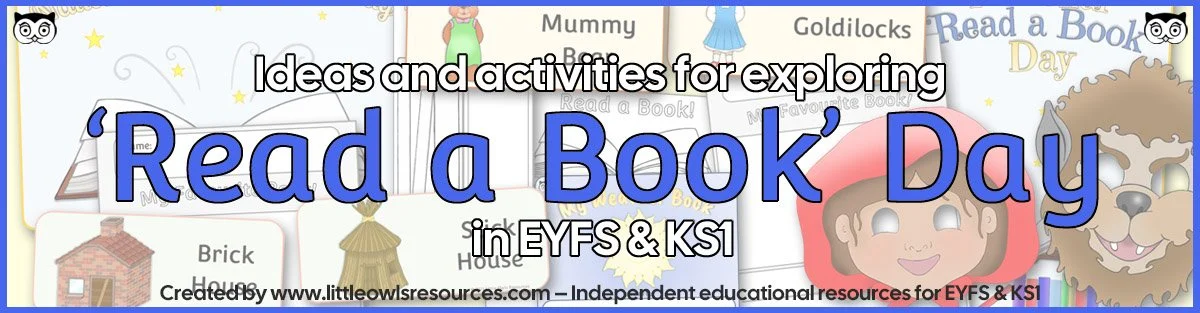 National Read a Book Day | EYFS & KS1 Activity Ideas — Little Owls ...