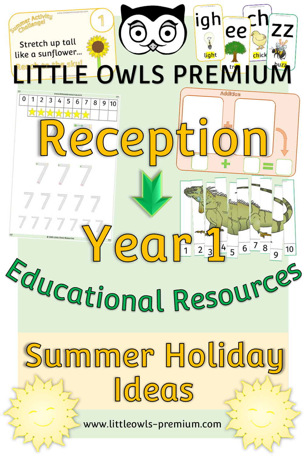 EYFS Reception - Year 1 Transition/Summer Learning Activities - Early ...