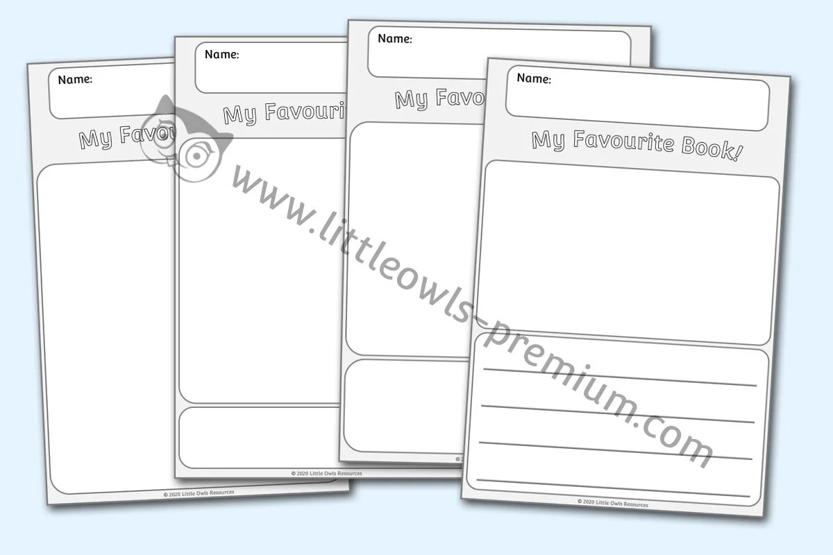 FREE and PREMIUM Printable Books & Stories Activities/Resources - Early ...