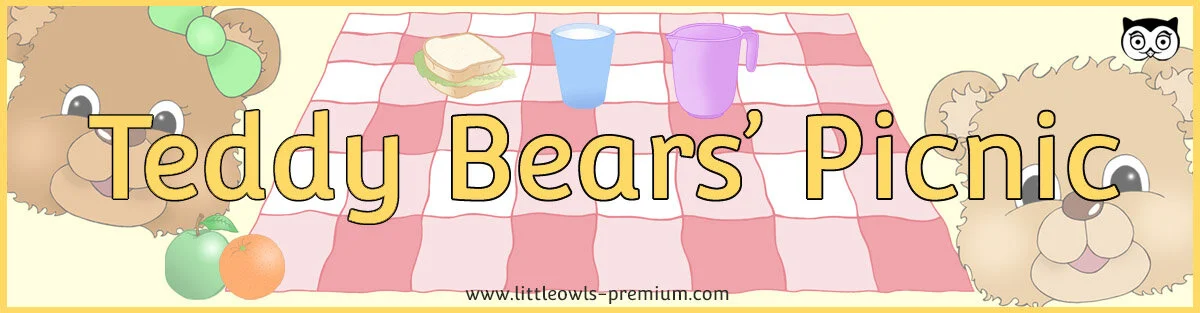 FREE and PREMIUM Teddy Bears' Picnic Printable Activities/Posters/Role ...