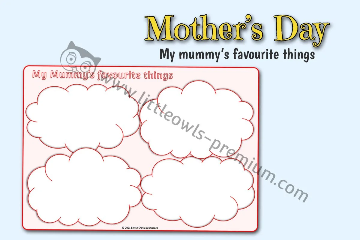 FREE and PREMIUM 'Mother's Day' Early Years (EYFS) Editable printable ...
