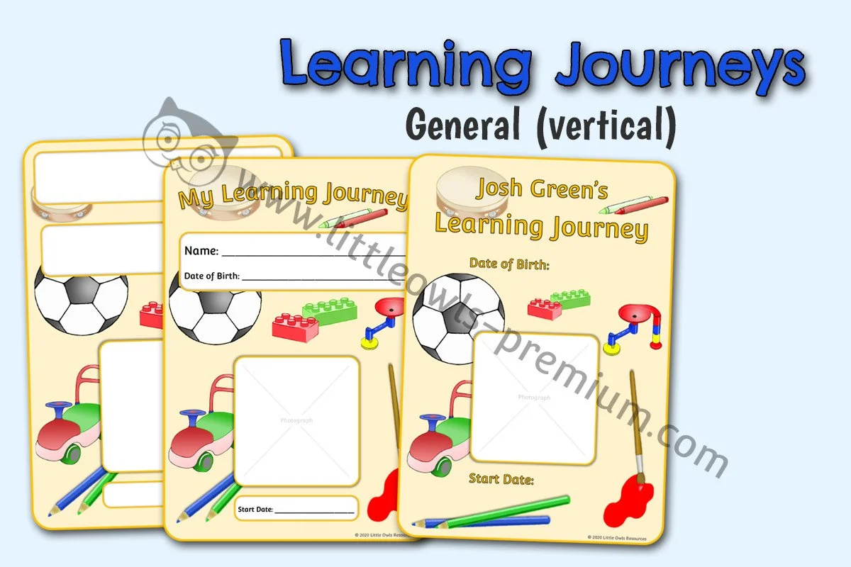 FREE and PREMIUM 'Learning Journey' Early Years/Preschool (EYFS ...
