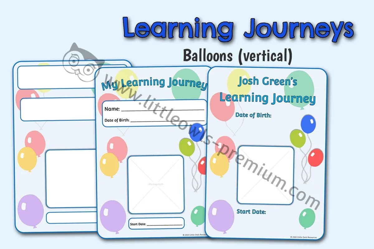 FREE and PREMIUM 'Learning Journey' Early Years/Preschool (EYFS ...