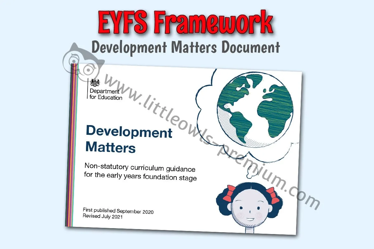 FREE and PREMIUM EYFS Framework - Early Years/Reception/Preschool ...