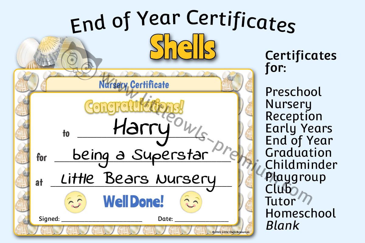 Well Done Certificate Template Printable