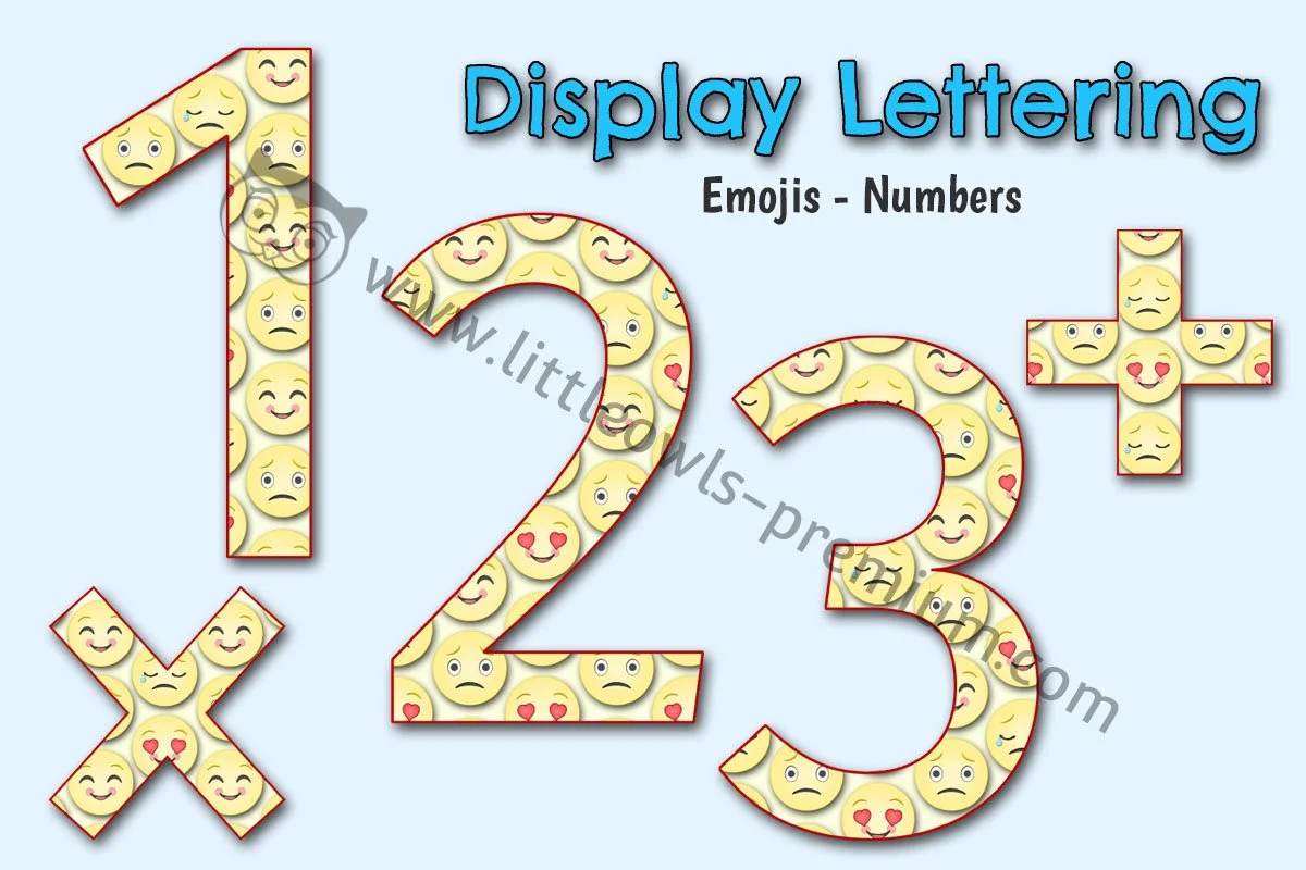 FREE and PREMIUM Display Lettering - for School/Preschool/Nursery ...