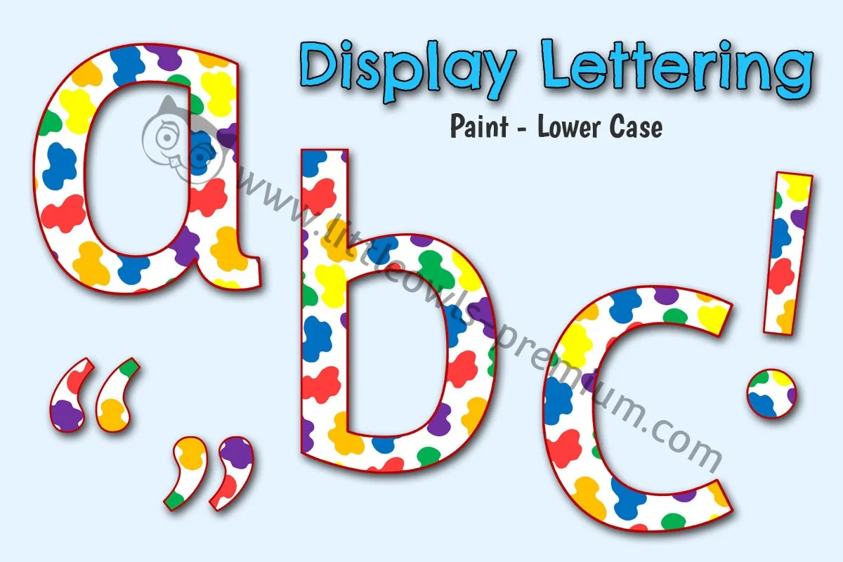 FREE and PREMIUM Display Lettering - for School/Preschool/Nursery ...