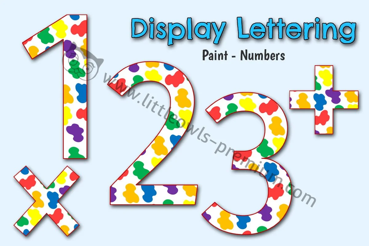 FREE and PREMIUM Display Lettering - for School/Preschool/Nursery ...